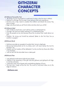 Exploring the Githzerai in D&D 5e - Adventuring with it