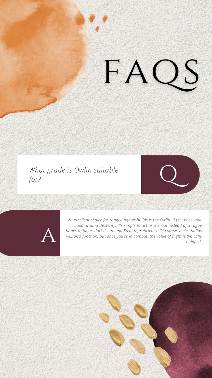 The Owlin Race in DnD 5e: Strixhaven’s Newest Additions